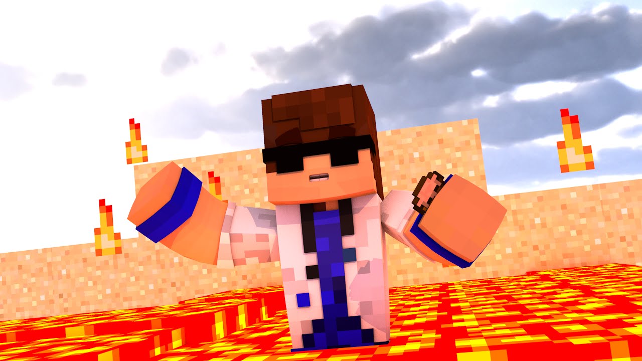 Minecraft - Treinando Um Pouco ;-; // Lava Challenge - YouTube