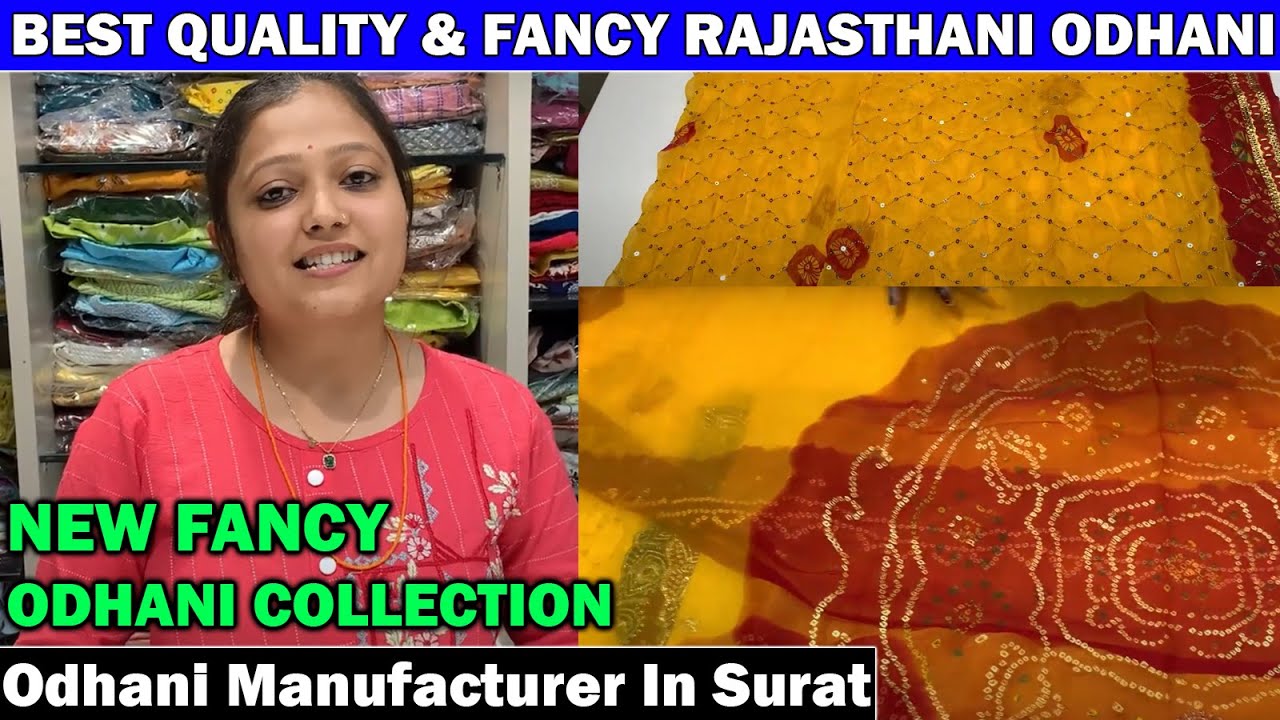 सूरत के Rajasthani Odhani मैन्युफैक्चरर | Fancy Odhana at Best Price ...