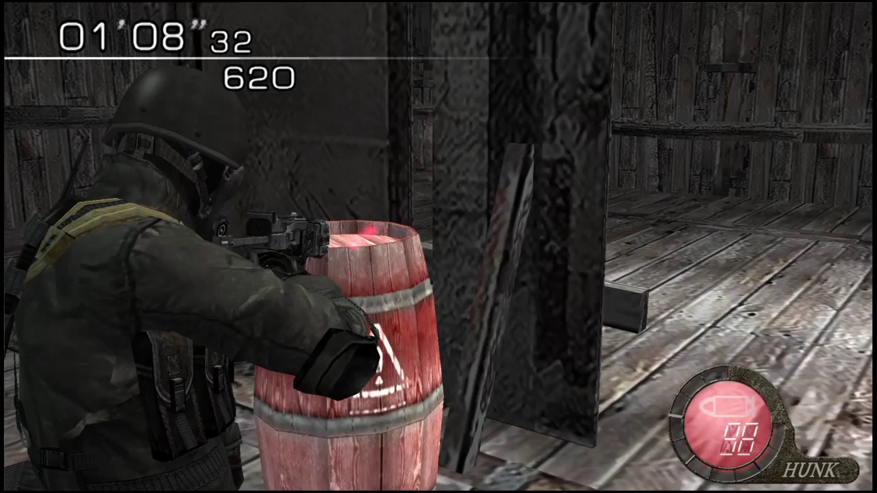 resident evil 4 hunk explosion death - YouTube