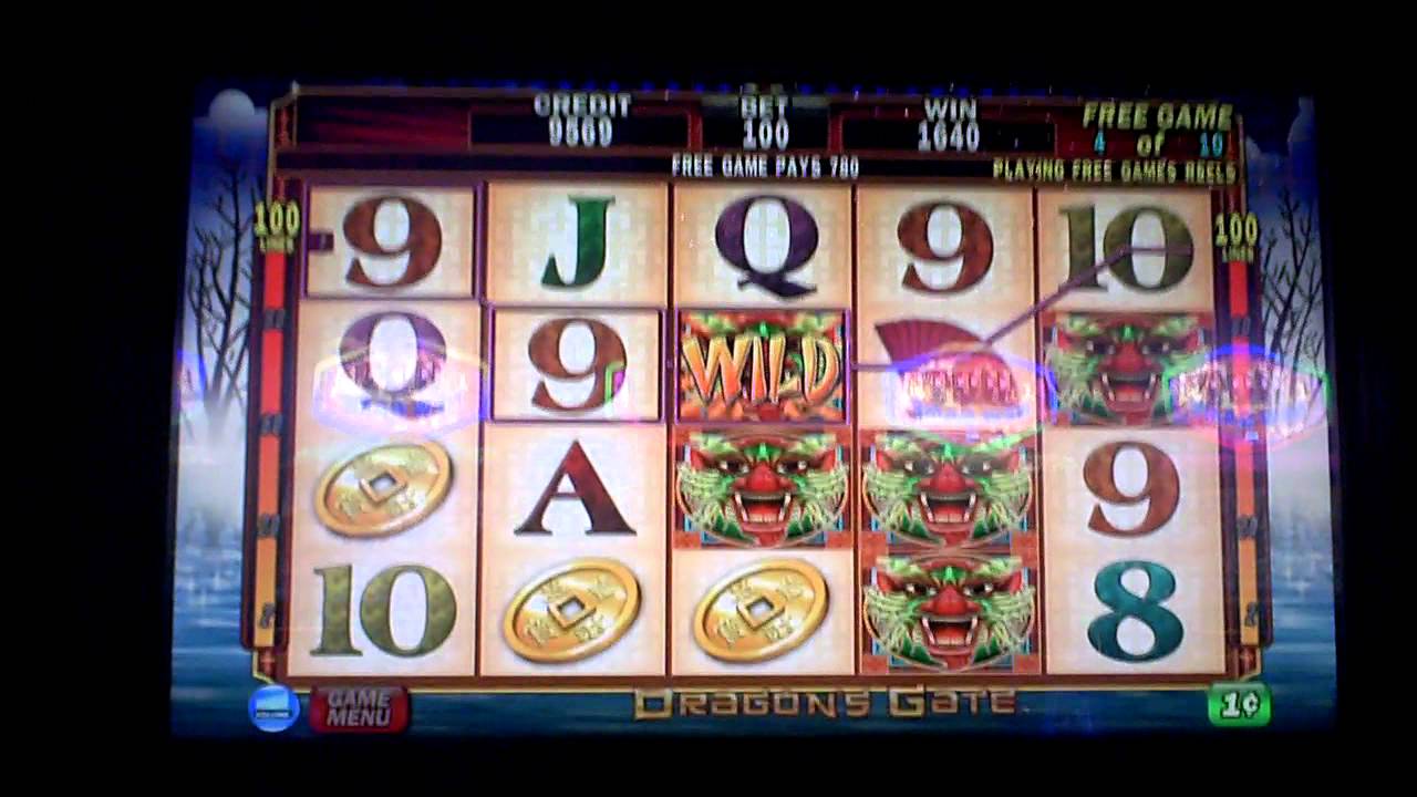 Dragons Gate Slot Machine Bonus - YouTube