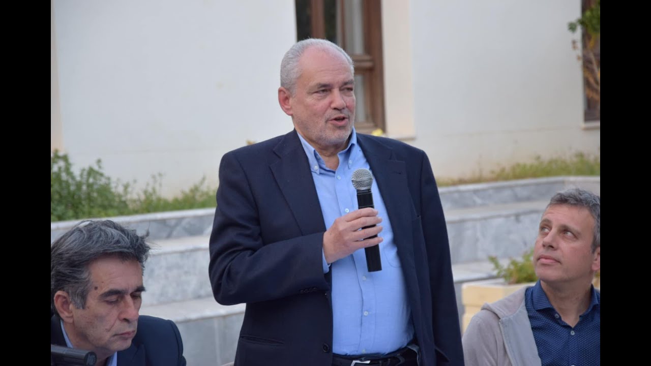 Γιώργος Παπαηλιού υπ. Βουλευτή ΣΥ.ΡΙΖ.Α Π.Σ. Αρκαδίας στην παρουσίαση ...
