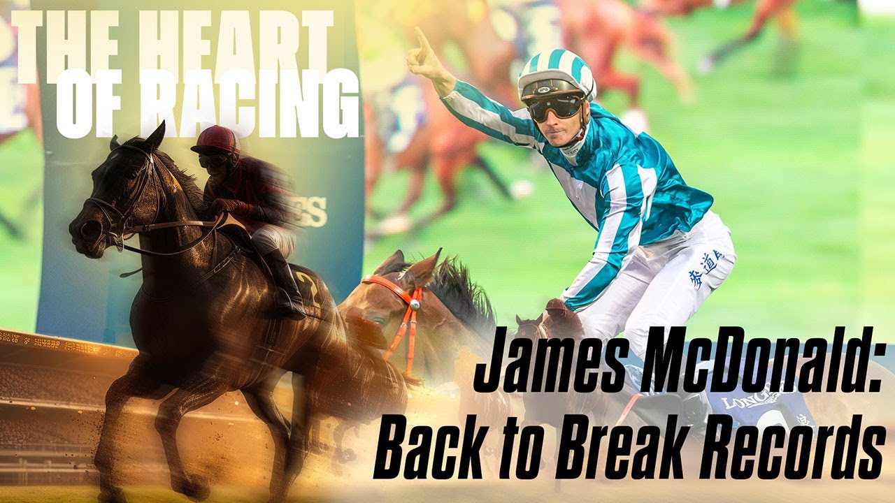 James Long On A Horse