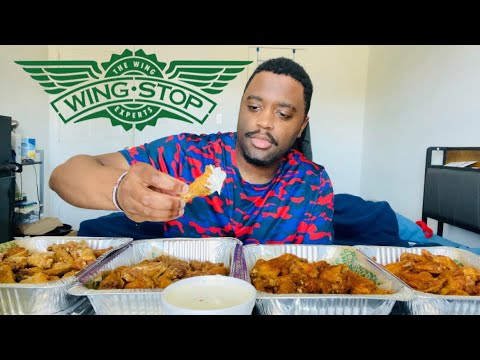 100 Wingstop Wing CHALLENGE ‼️‼️‼️ - YouTube