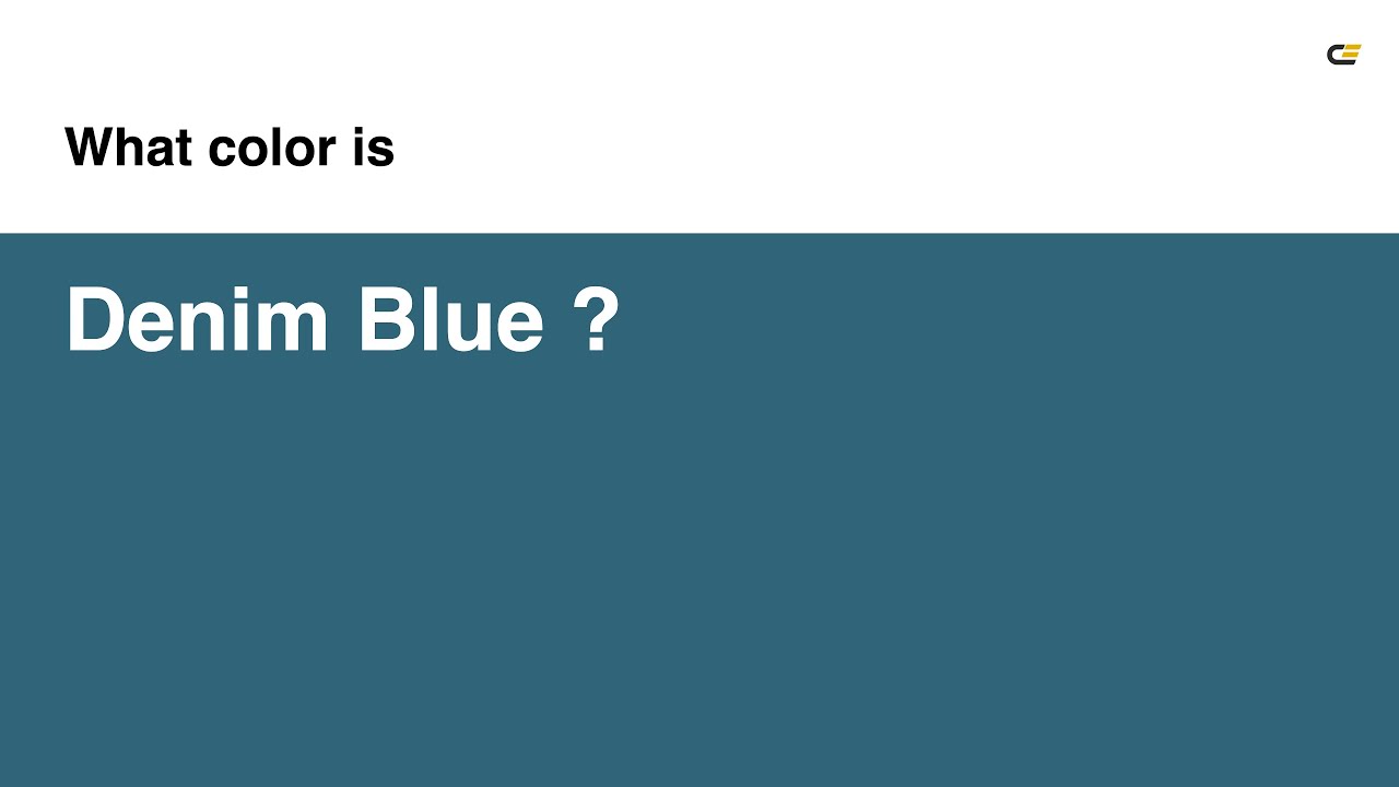 Denim Blue color #2f6479 hex color - Blue color - Warm color 2f6479 ...