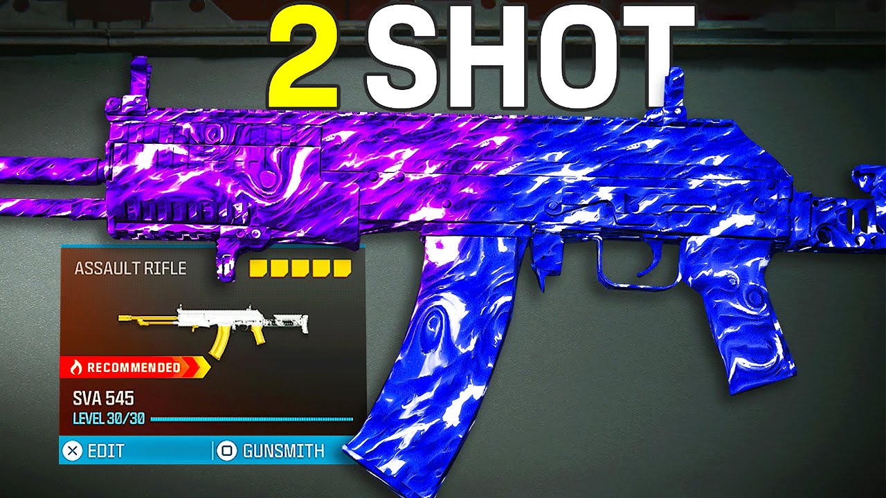the NEW *2 SHOT* SVA 545 Class just got EVEN BETTER in MW3! (Best "SVA ...