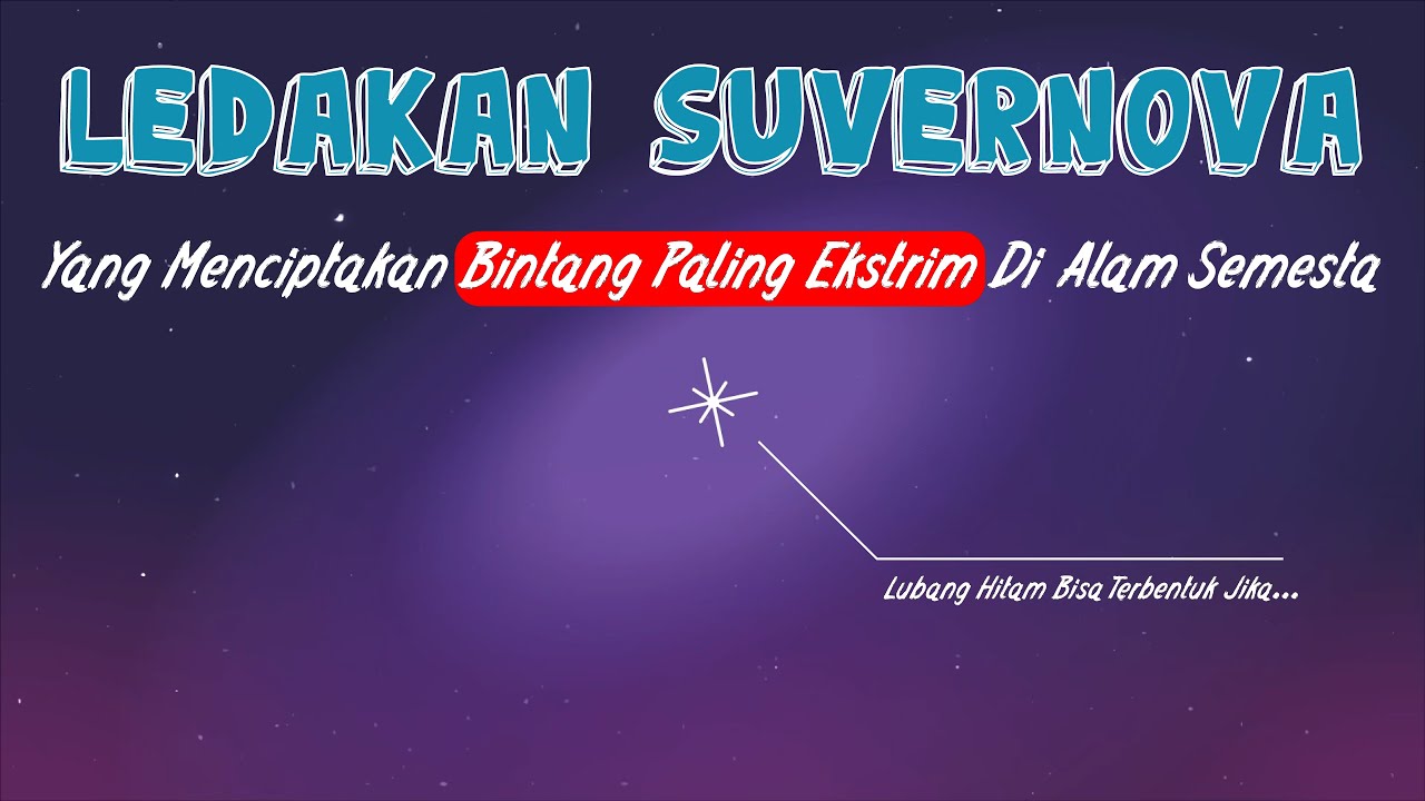Terbentuknya Bintang Paling Gila Di Alam Semesta | Fakta Bintang ...