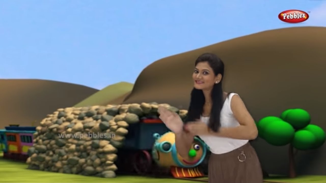 Puff a Train Song | Action Songs For Kids | Nursery Rhymes With Actions ...