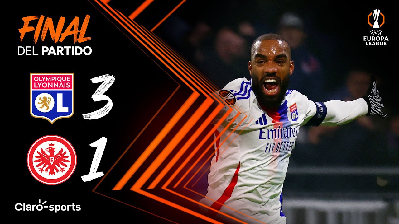 Lyon [3-2] Eintracht Frankfurt | Resumen y goles | Jornada 6 | UEFA ...
