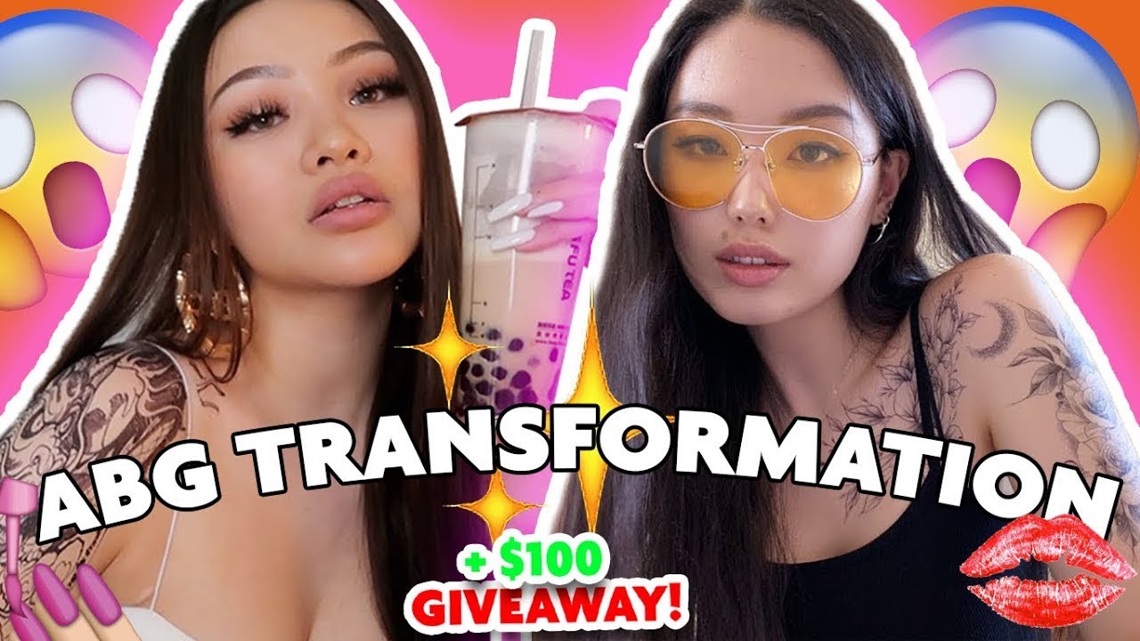 We Tried The Ultimate ABG Makeup Transformation - YouTube
