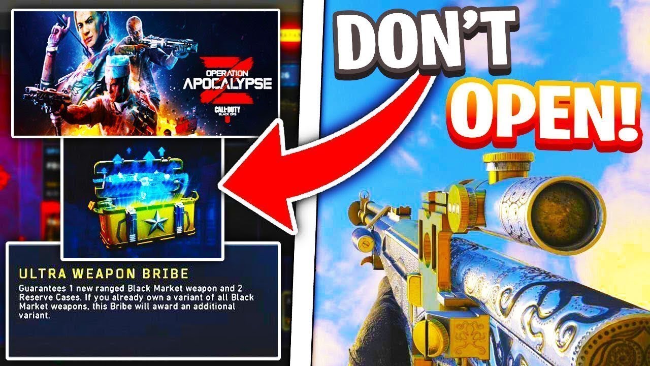 DON'T OPEN YOUR ULTRA WEAPON BRIBE! NEW EVENT + 6 NEW DLC WEAPONS in ...