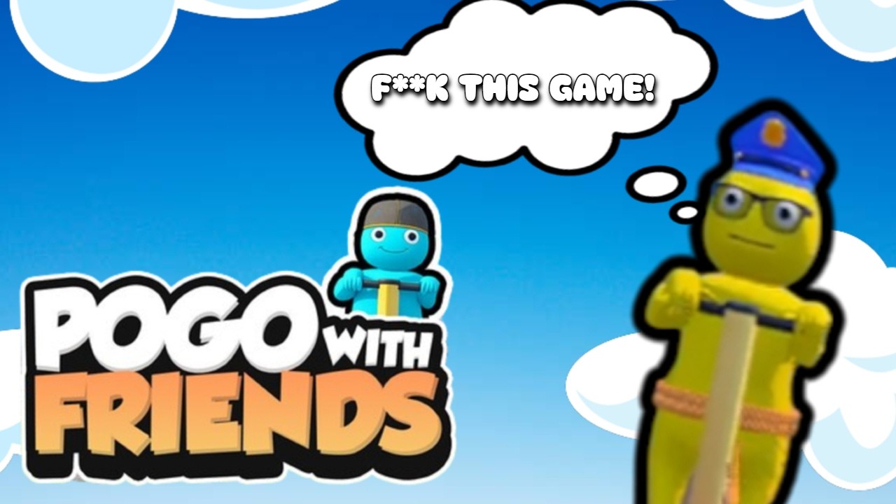 Only Up But With Pogo Sticks?! (Pogo With Friends) - YouTube