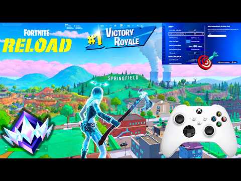 *NEW* THANA THE PALE SKIN | BEST Controller SETTINGS + Sensitivity in Fortnite (XBOX/PS4/PS5/PC)