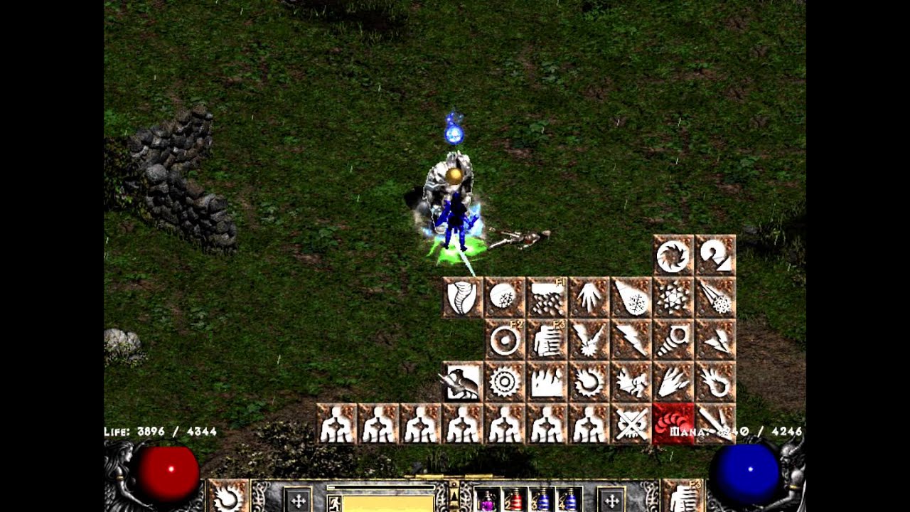 Diablo 2 Boss fight: Black Rock Shooter and Lich King - YouTube