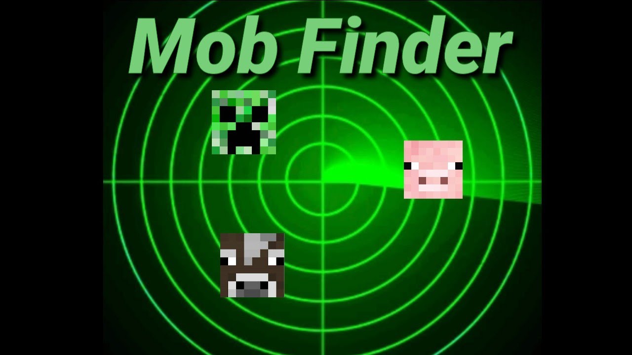 Mob Finder/Detector in Minecraft (Bedrock Commands) no Mod - YouTube