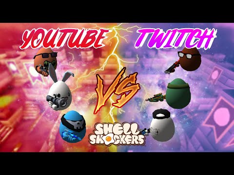 SHELL SHOCKER YOUTUBERS VS STREAMERS! | Who is Better?