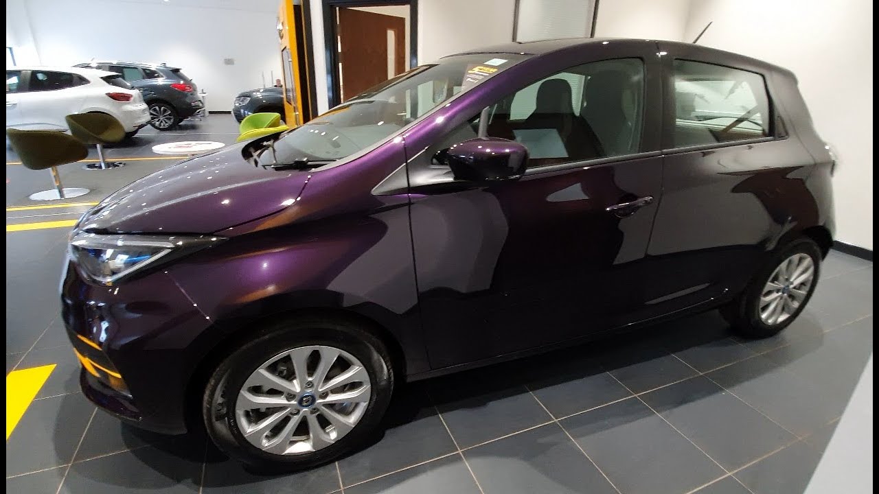 2020 Renault Zoe Iconic Electric Interior and Exterior Video View at ...