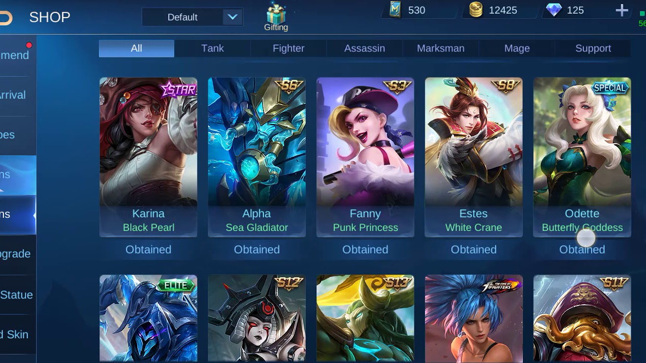 'THIS IS MY SKIN IN ML" - YouTube