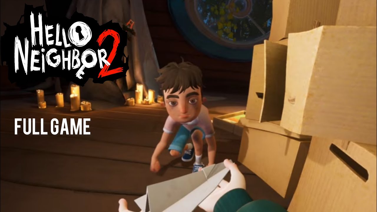 Hello neighbor 2 full game ending - YouTube
