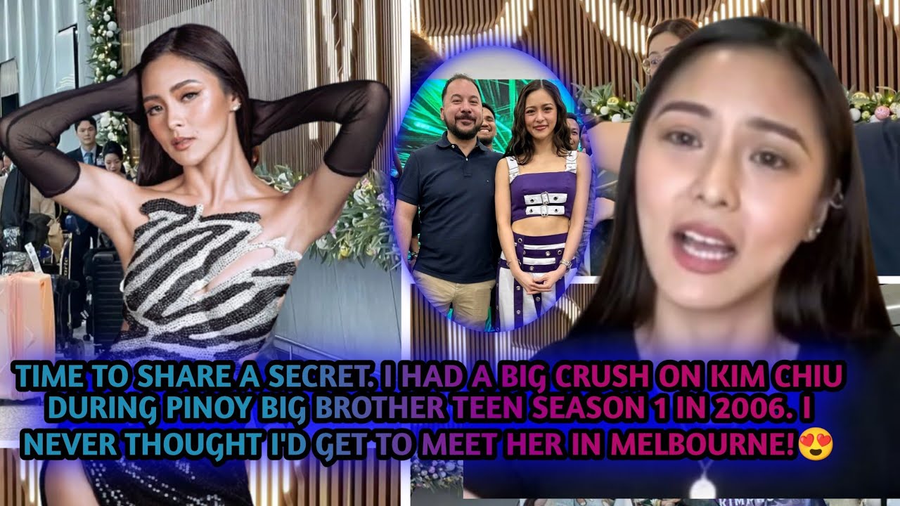 Time to share a secret. I had a big crush on Kim Chiu during Pinoy Big ...