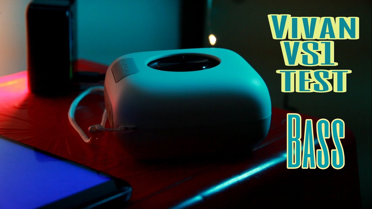 Loa bluetooth Vivan VS1 test bass (100% Vol) - YouTube