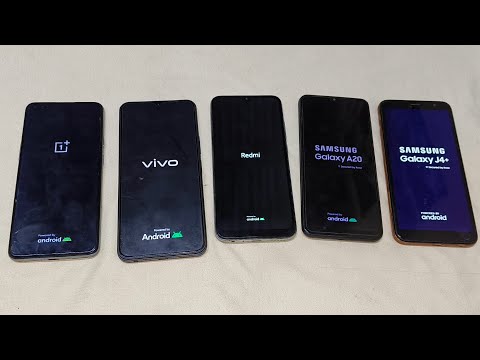 OnePlus Nord vs Vivo Y35 vs Redmi Note 8 vs Samsung A20 vs Samsung J4 Plus Reboot Speed Test