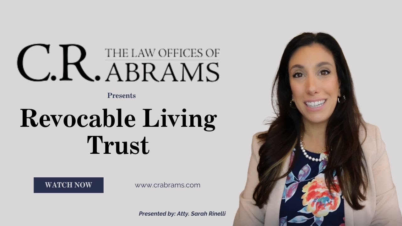 Revocable Living Trust Presented by Atty Sarah Rinelli - YouTube