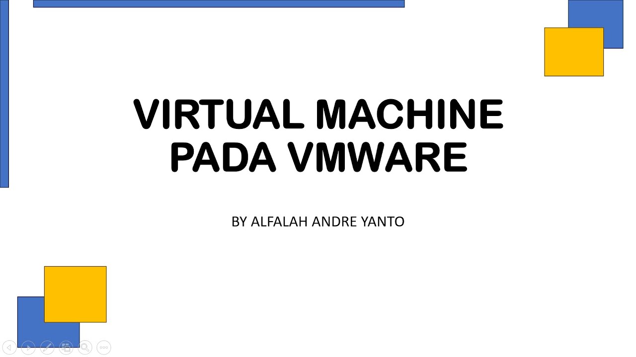 VIRTUAL MACHINE PADA VMWARE - YouTube
