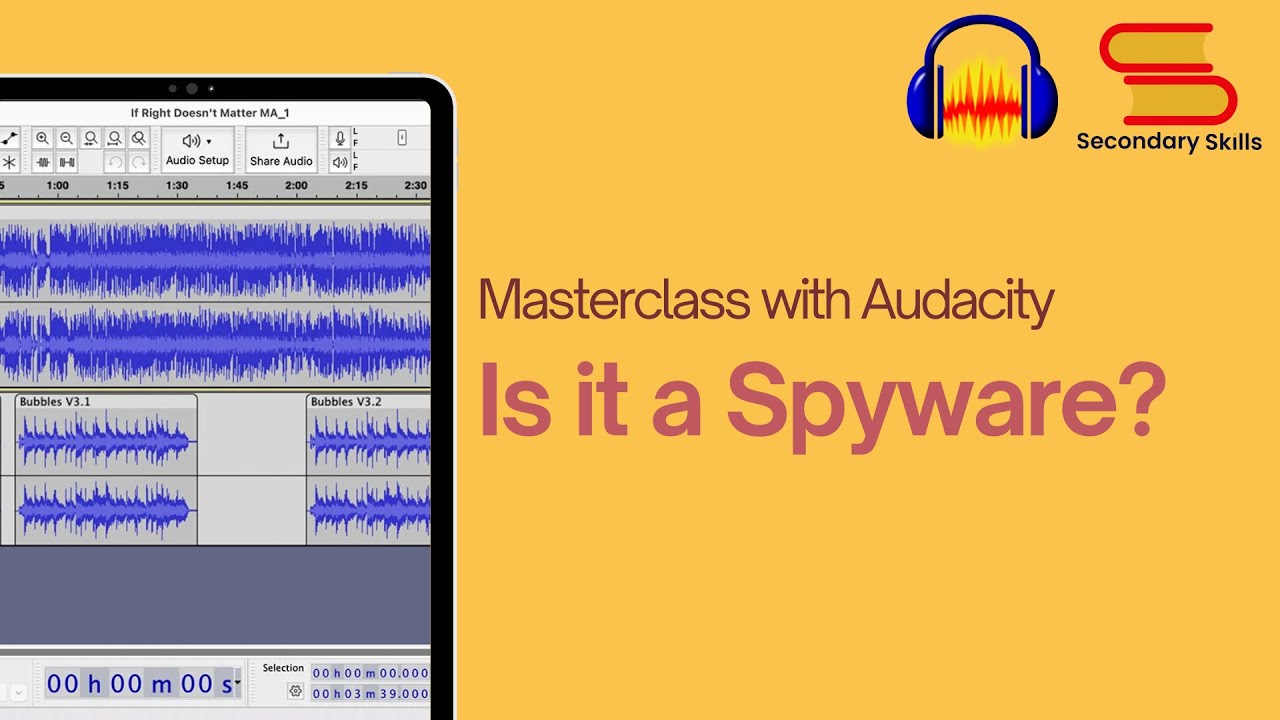 Is Audacity Spyware? Debunking Myths | Secondary Skills - YouTube