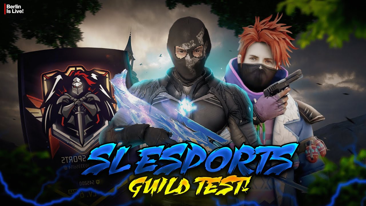 #75 GUILD TEST FOR SL-ESPORTS😮‍💨🤌.... - YouTube