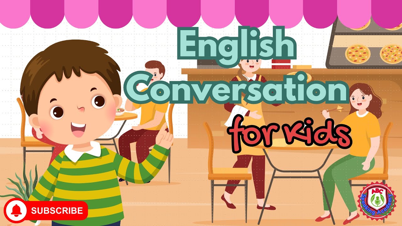 English Conversation at the Restaurant for Kids | Fun Speaking Practice ...