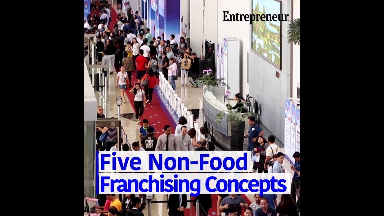 Five Non-Food Franchising Concepts - YouTube