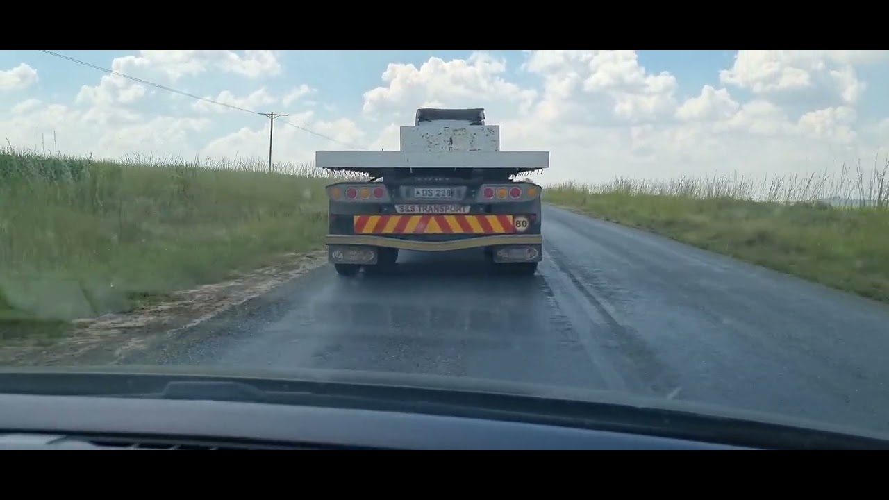 The conditions of our roads in the Free State (Clocolan to Maquard ...