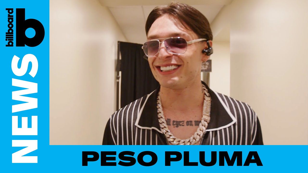 Peso Pluma Shines Backstage At His Éxodo Tour | All Access | Billboard ...