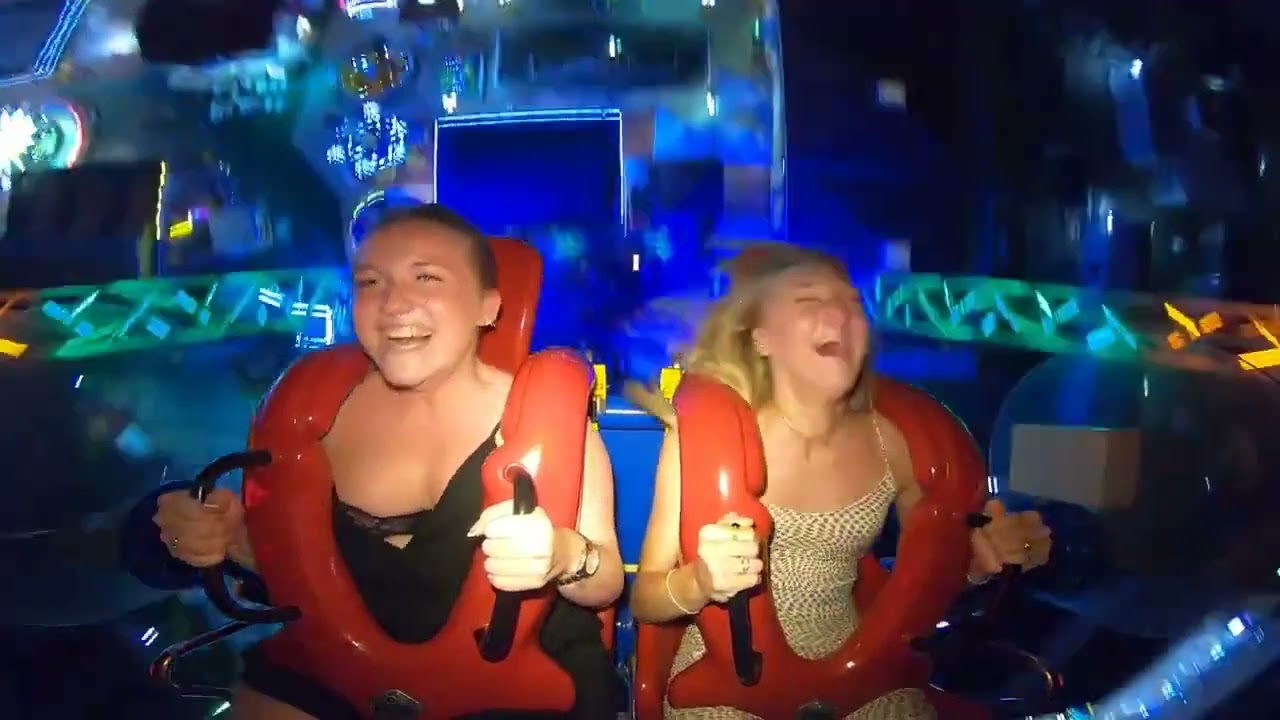 Slingshot ride girl #29 - YouTube