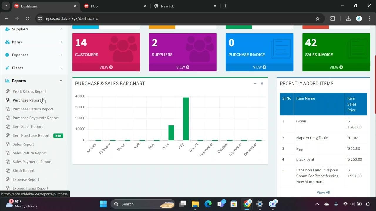 02 sidenav dashboard - YouTube