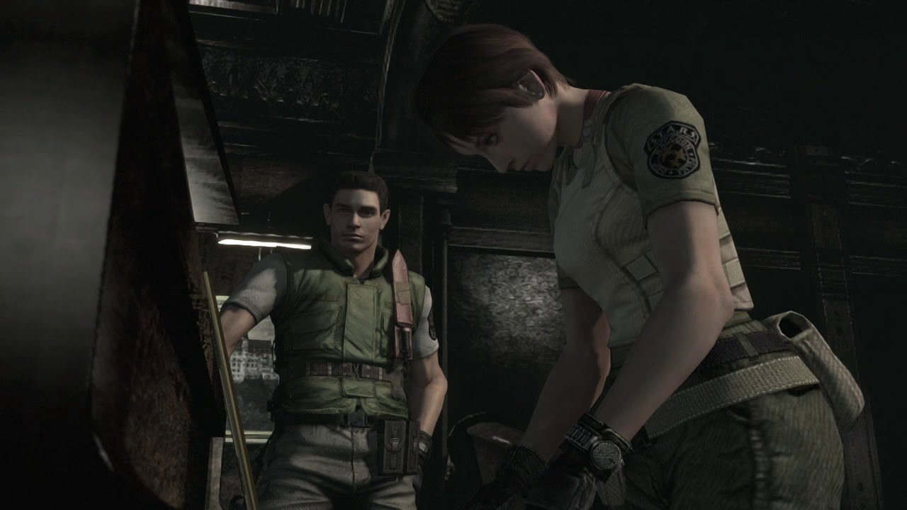 Resident Evil Remake Alpha Pt 6: The Shield Key and Masks - YouTube