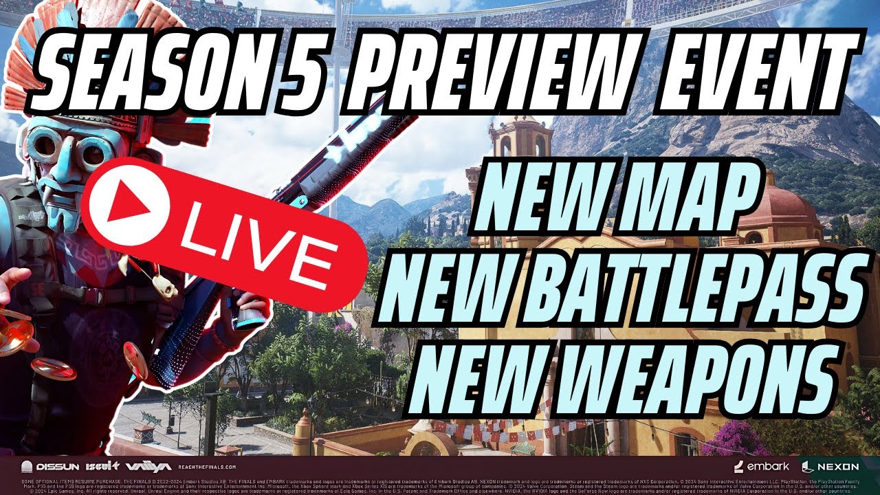 THE FINALS Season 5 PREVIEW EVENT (New Map, New Weapons/Gadgets but ...
