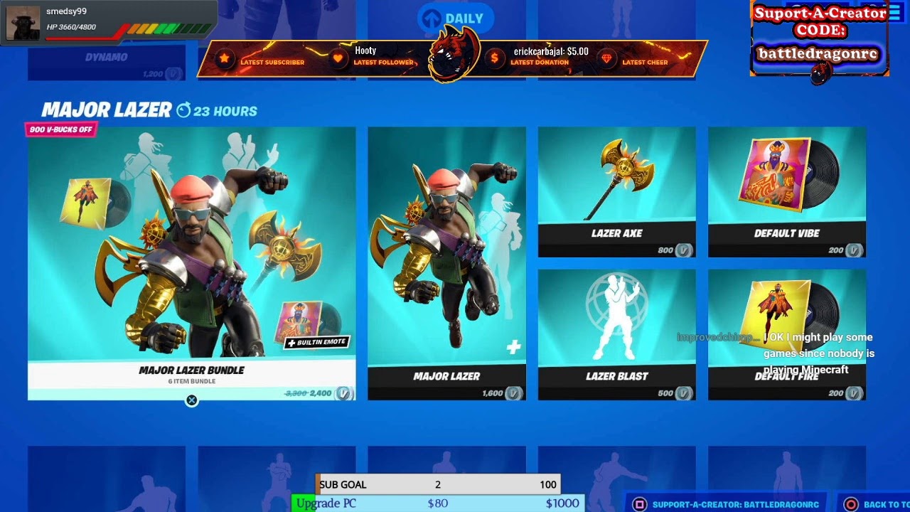 FORTNITE NEW ITEM SHOP TODAY 04/25/2021, USE CREATOR CODE ...