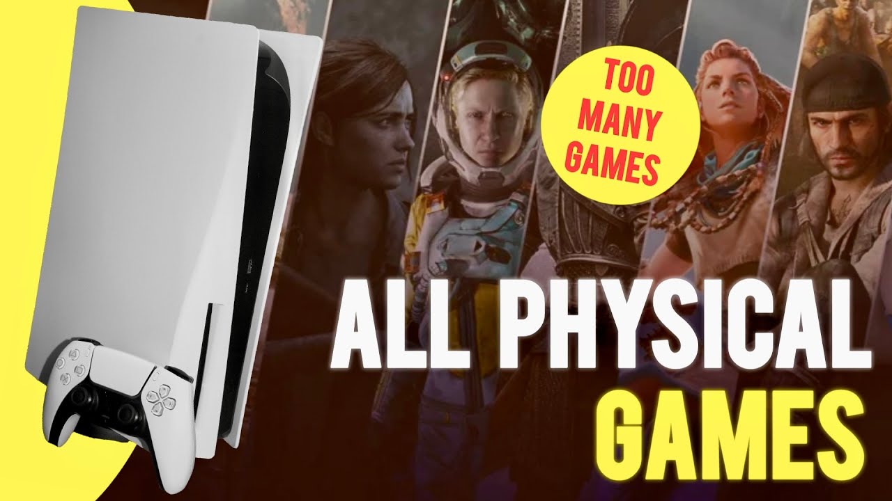 My Entire Physical Games Collection | 12 Years of Game Collecting - YouTube