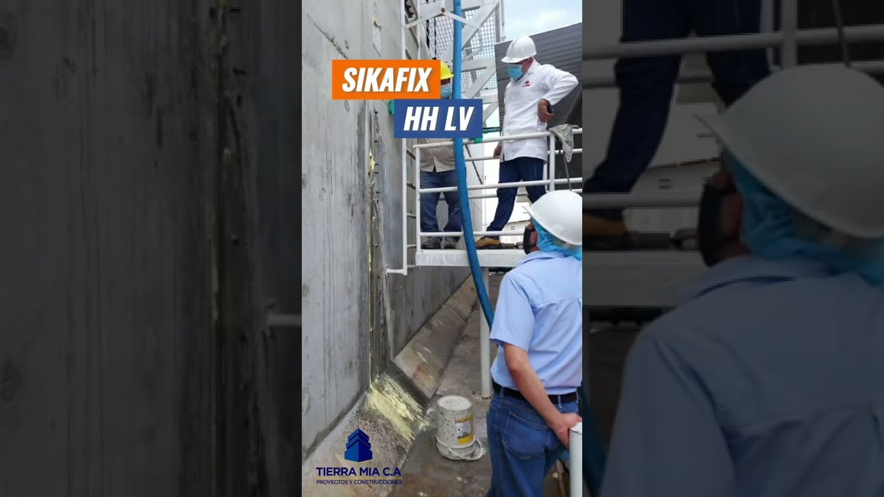 SIKAFIX HH LV🔺️ Sellador de filtraciones presentes por grietas y juntas ...