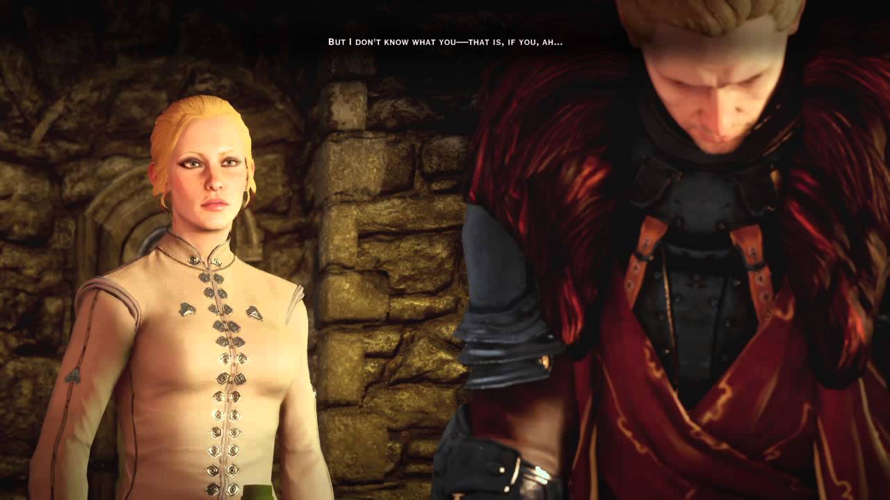 Romancing Cullen in Dragon Age™: Inquisition: The Desk Scene - YouTube
