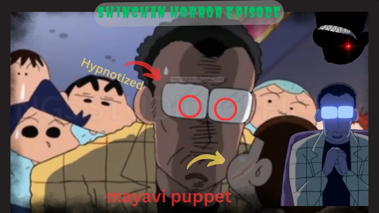 Shinchan horror episode || ''Principle Aur Uska Darawna Puppet ...