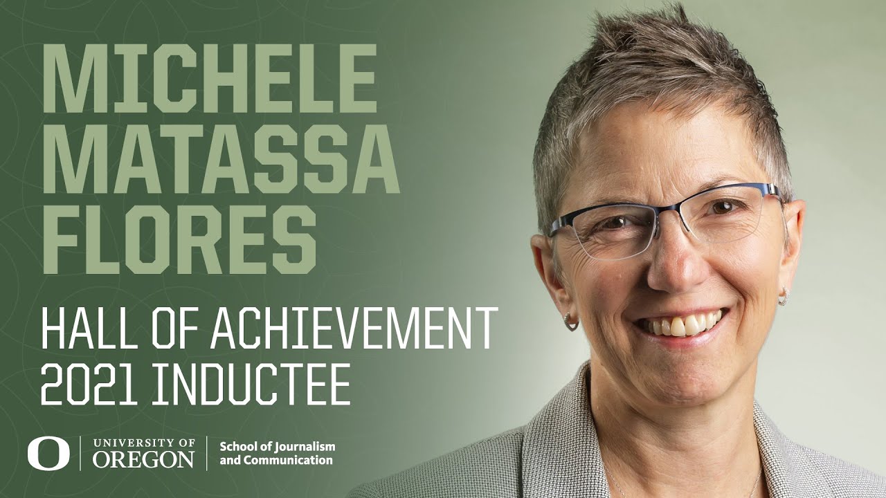 2021 Hall of Achievement Inductee: Michele Matassa Flores '85 - YouTube
