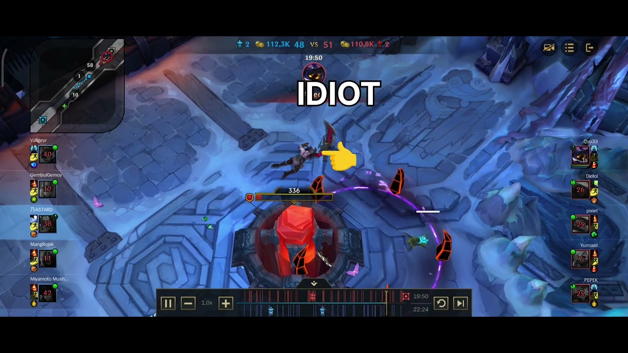 T*lol Moment Aram Wild Rift League of legends - YouTube