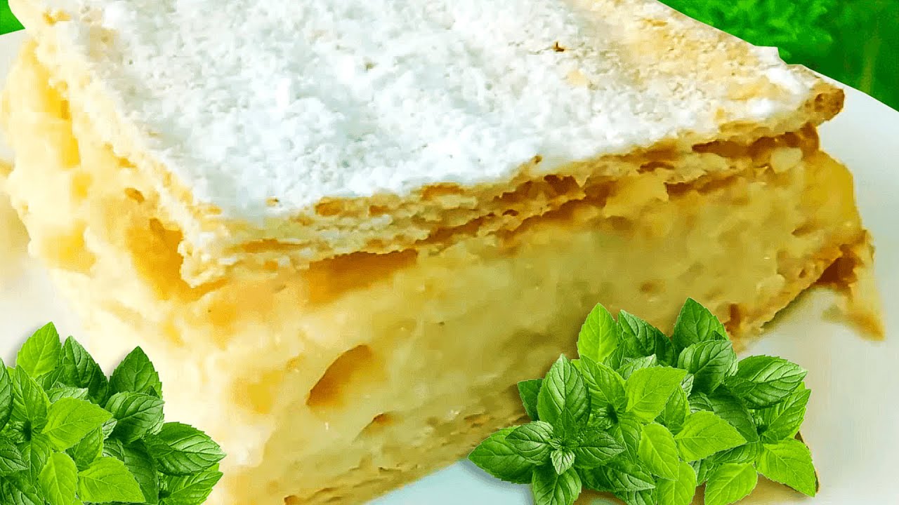 HOW to Make Vanilla Slice (BEST Homemade Cremeschnitte Recipe) - YouTube