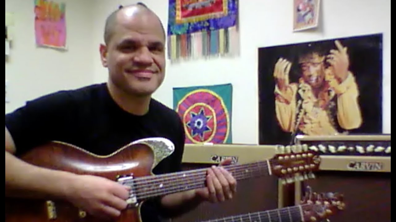 FuZe plays Red House...homage to Jimi!! - YouTube