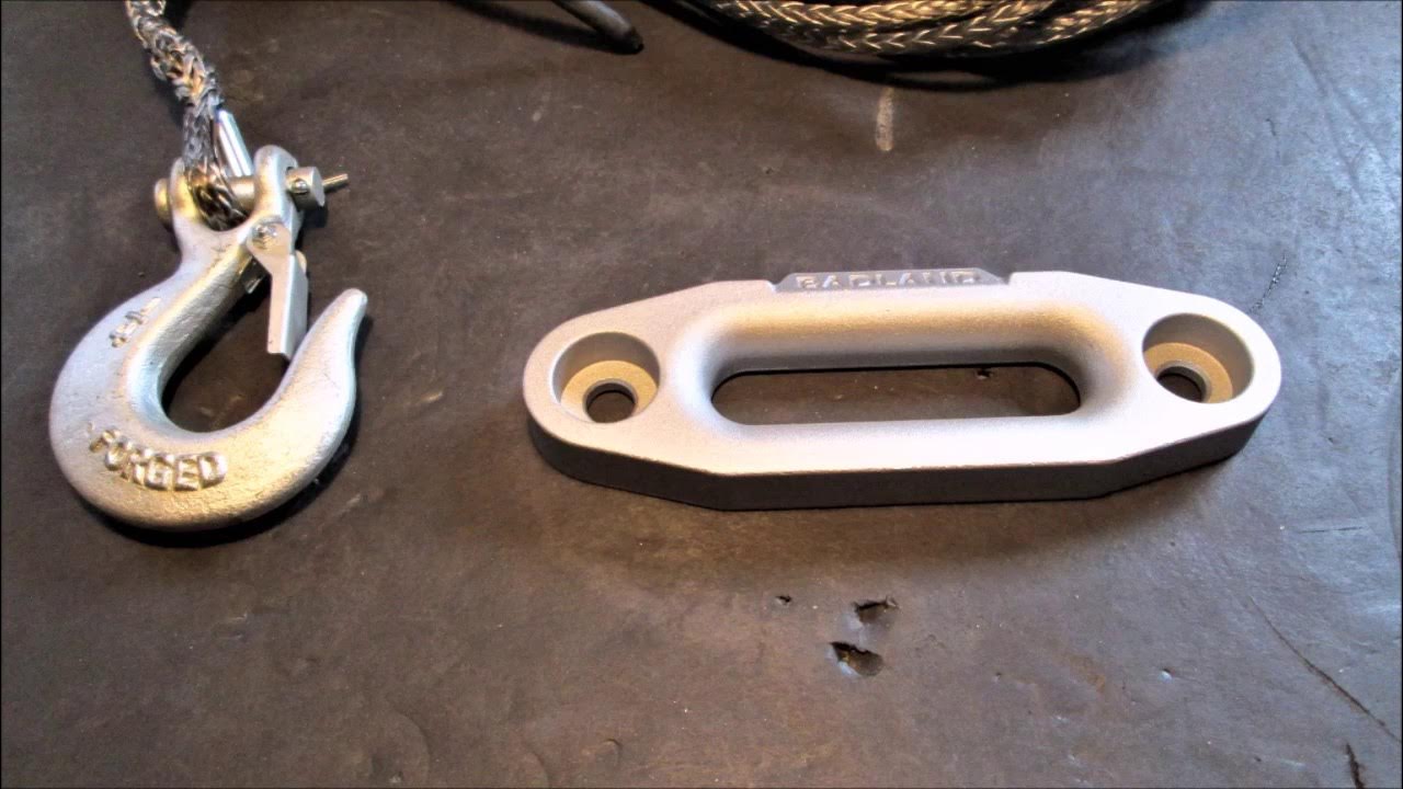 Replace Winch Cable with Synthetic Rope - YouTube