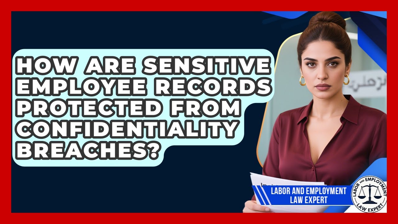 How Are Sensitive Employee Records Protected From Confidentiality ...