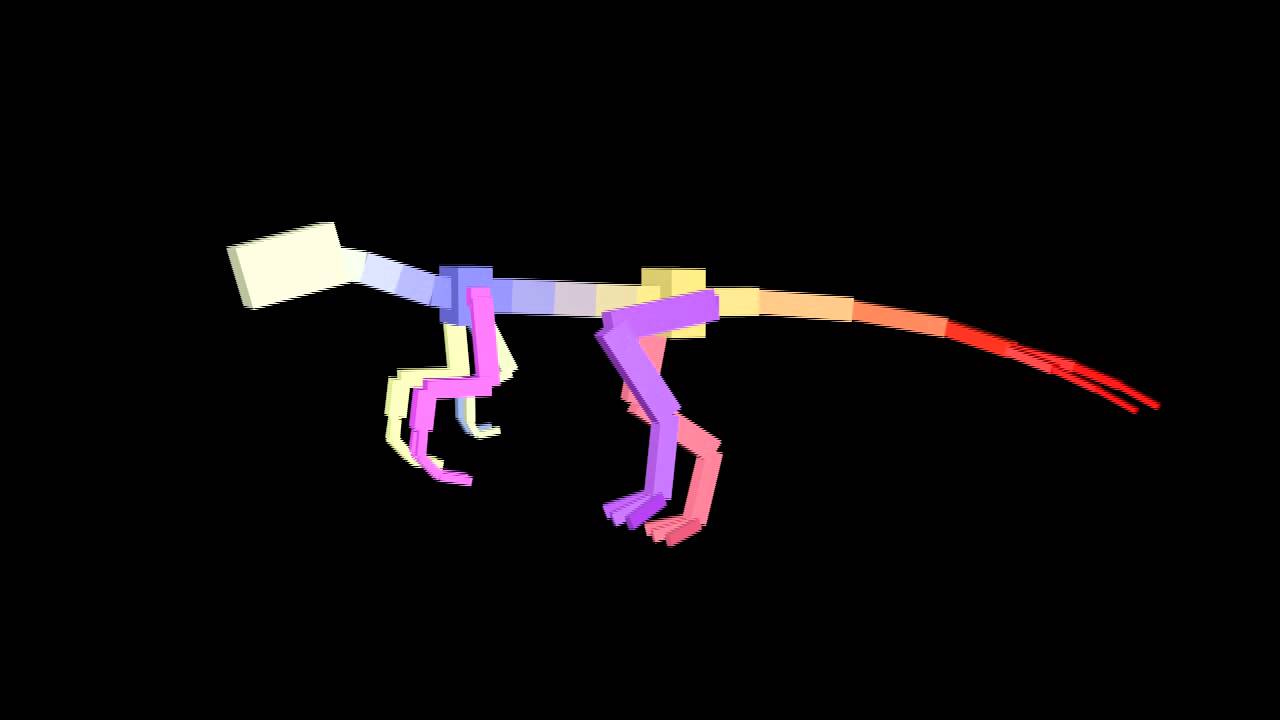 creature walk cycle - YouTube