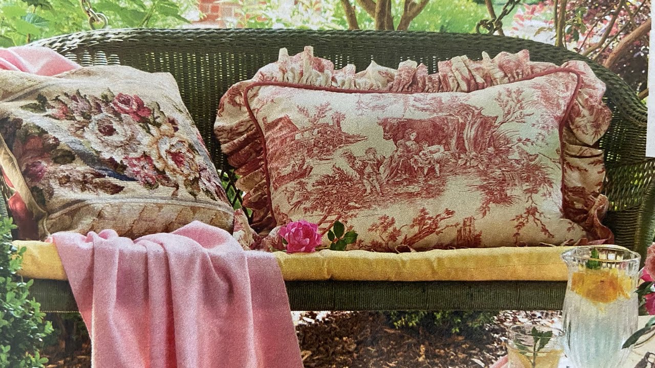 Sweet French Style Cushions & Pillows for Home - YouTube